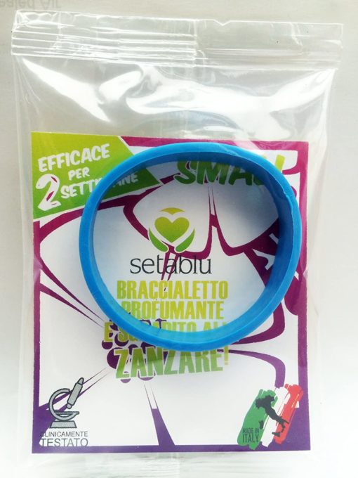 Setablu Bracciale Alla Citronella Antizanzare - Piazza Mercato Casa